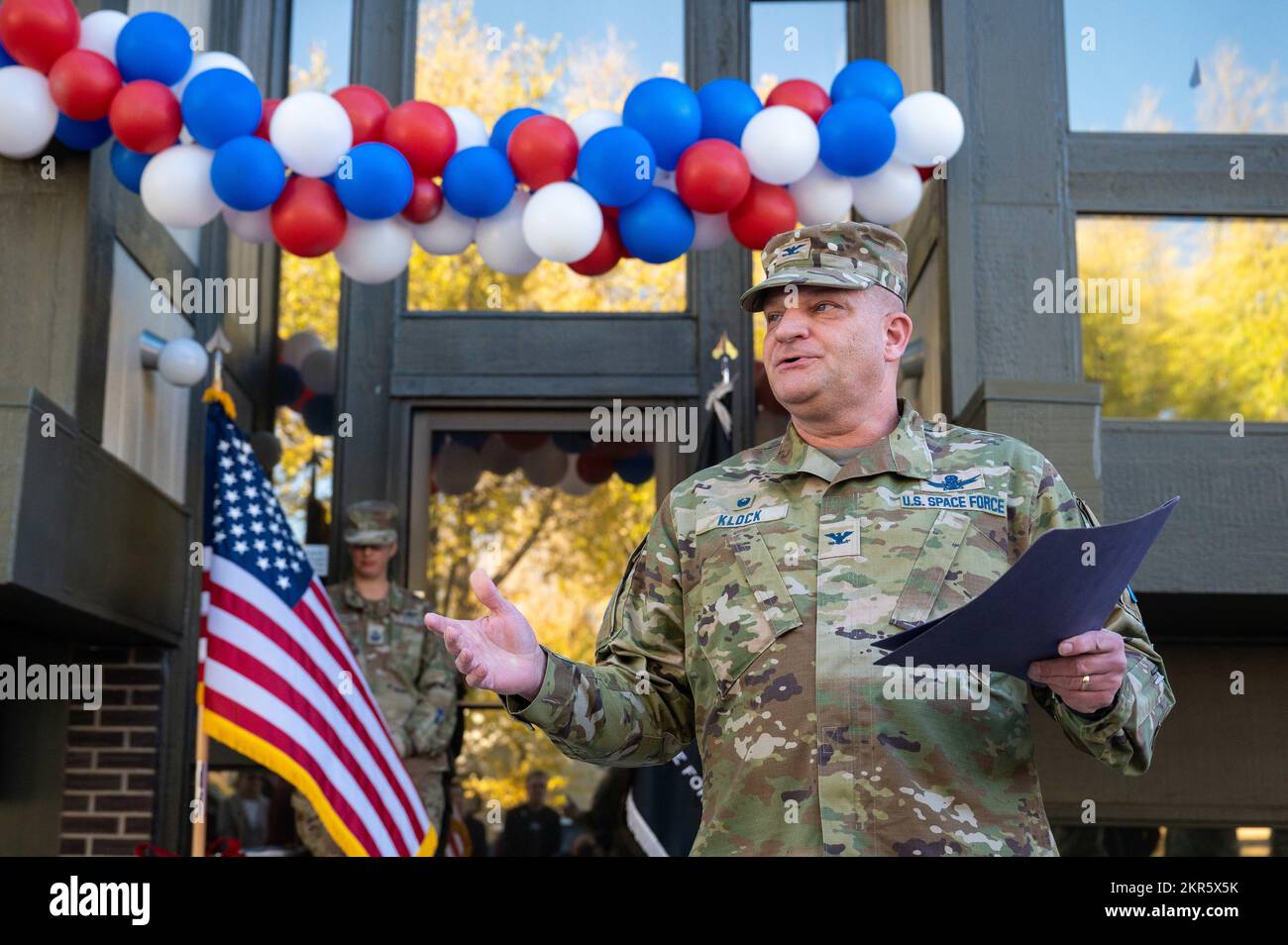 Col. Kenneth Klock, National Security Space Institute commandant, Delta ...