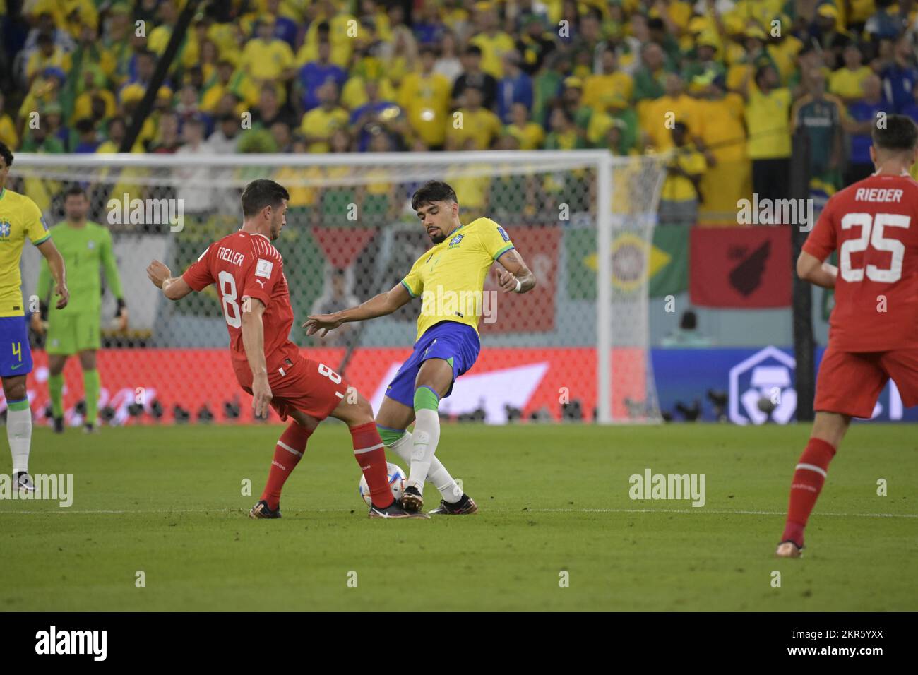 Doha-QatarNovember 28, 2022, Fifa world cup Qatar, football match ...