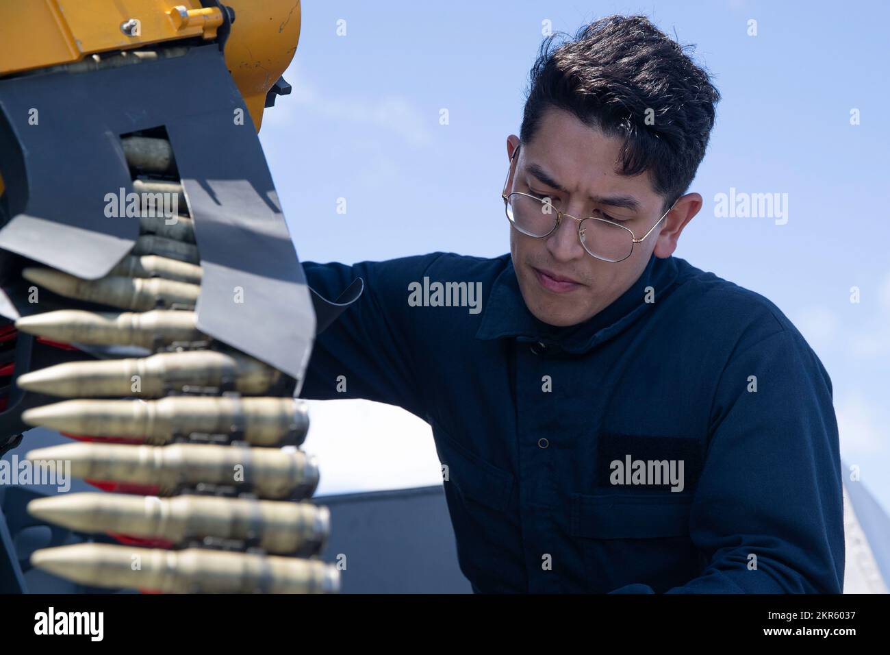 221108-N-IL330-1049 TASMAN SEA (Nov. 8, 2022) – Fire Controlman 2nd ...