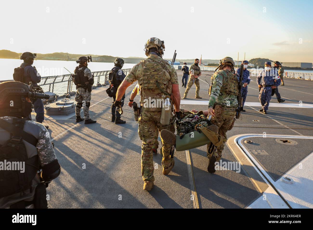 221108-N-AC117-1473 YOKOSUKA, Japan (Nov. 8, 2022) – Sailors with U.S ...