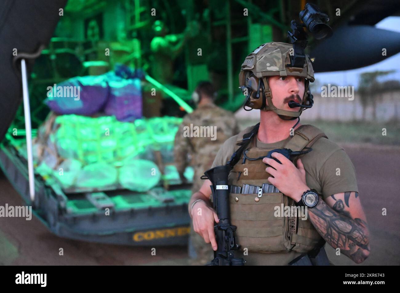 U.S. Air Force Tech. Sgt. Ryan Libbon, Fly-Away Security Team (FAST ...