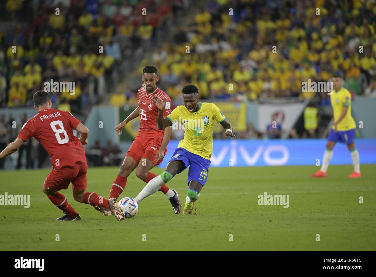 Doha-QatarNovember 28, 2022, Fifa world cup Qatar, football match ...