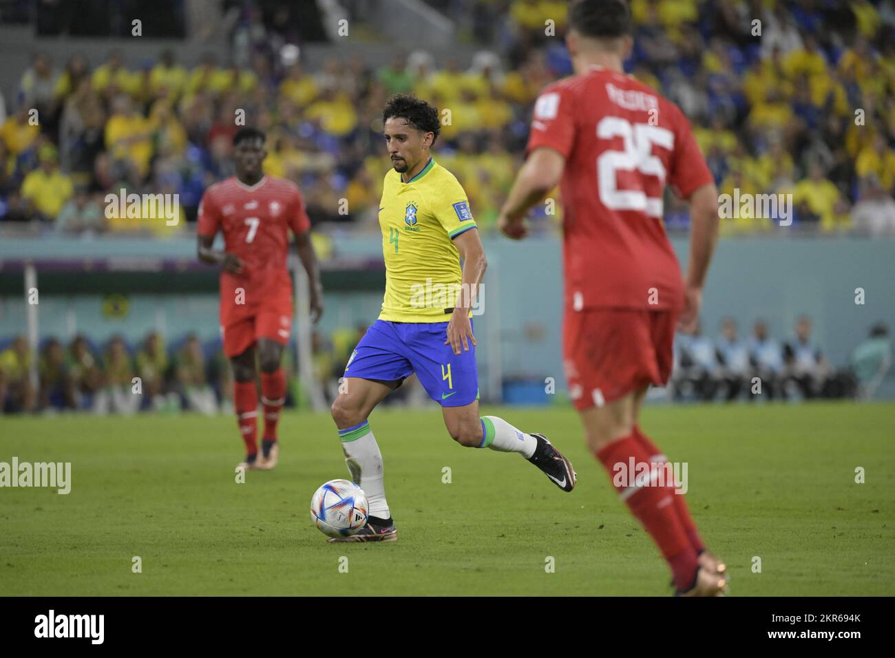 Doha-QatarNovember 28, 2022, Fifa world cup Qatar, football match ...