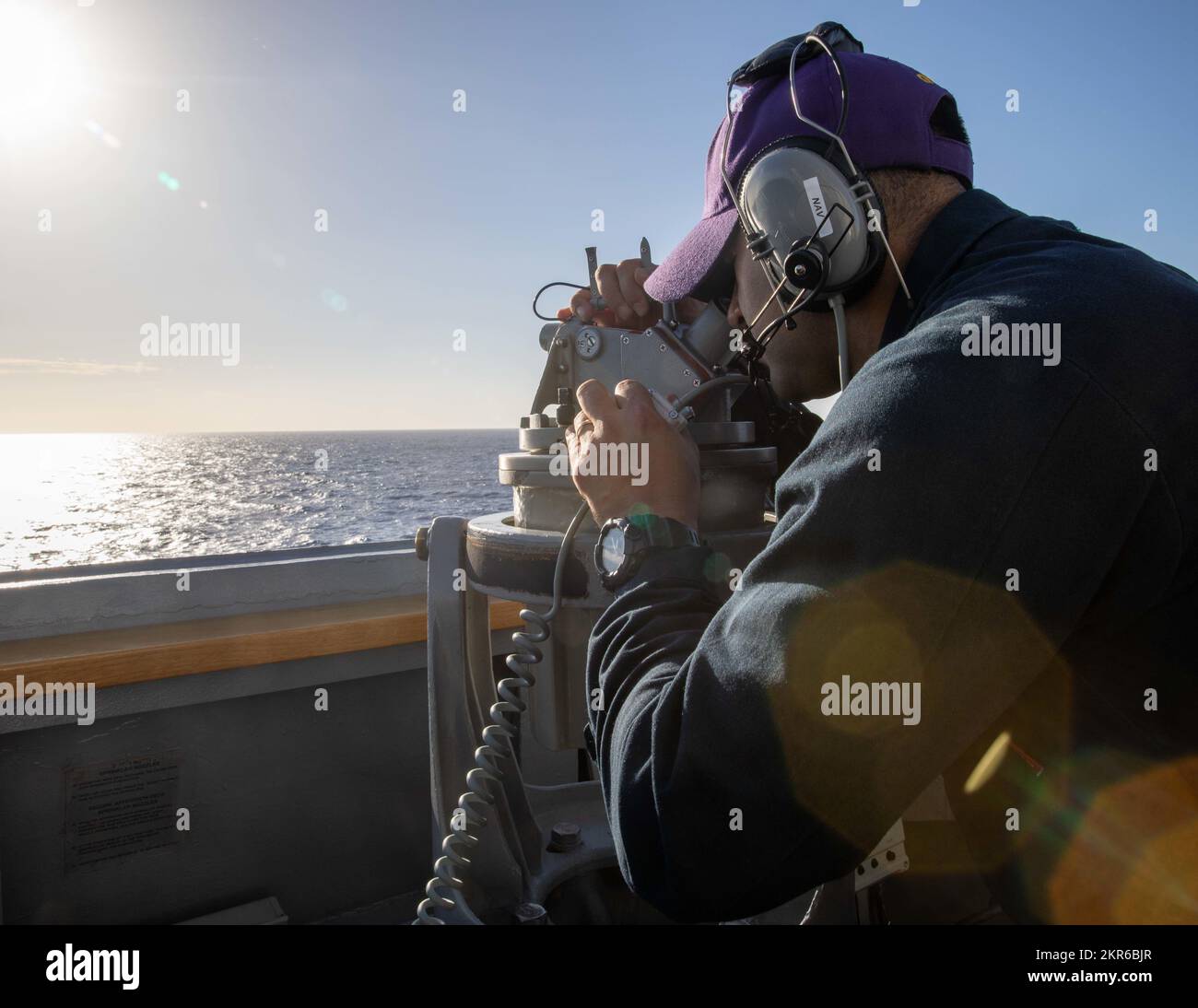 221108-N-EH998-1079 RED SEA (Nov. 8, 2022) Quartermaster 2nd Class ...