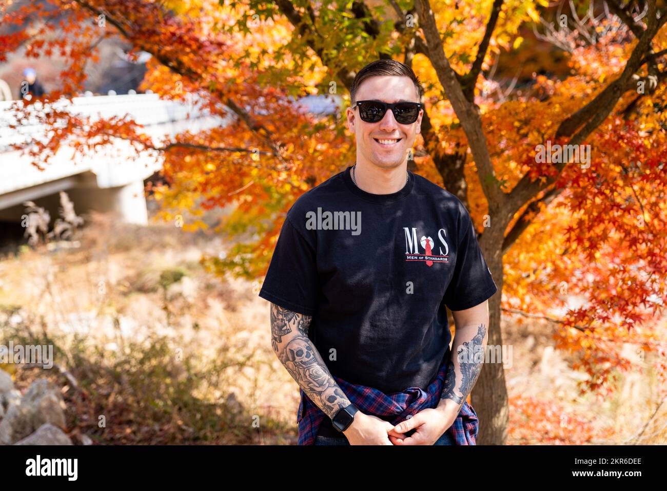 Soldiers joined the Unit Ministry Team on a trip to Naejang Mountain ...