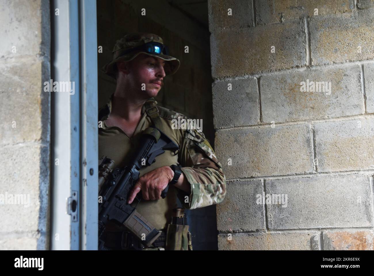 U.S. Air Force Staff Sgt. Lewis Drake, 23rd Security Forces Squadron ...