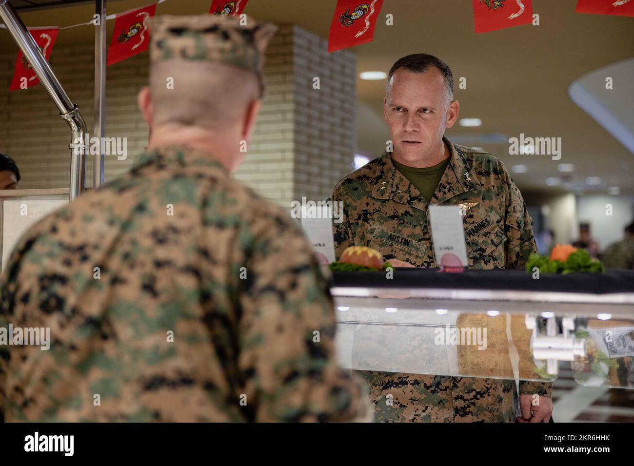 U.S. Marine Corps Maj. Gen. Eric Austin, the commanding general of 1st ...