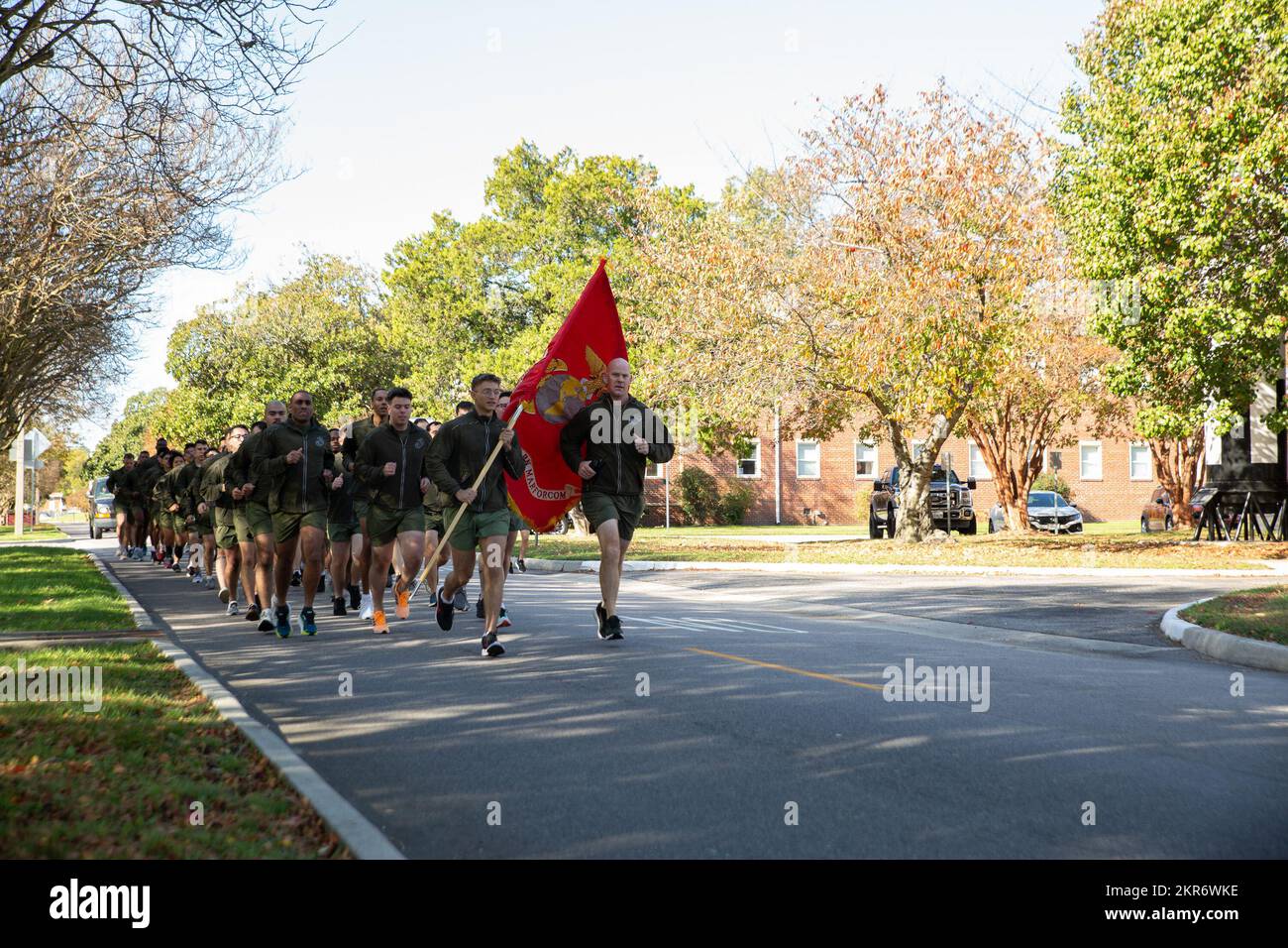 U.S. Marine Corps Sgt. Maj. Jared A. Hoversten, the Fleet Marine Force ...