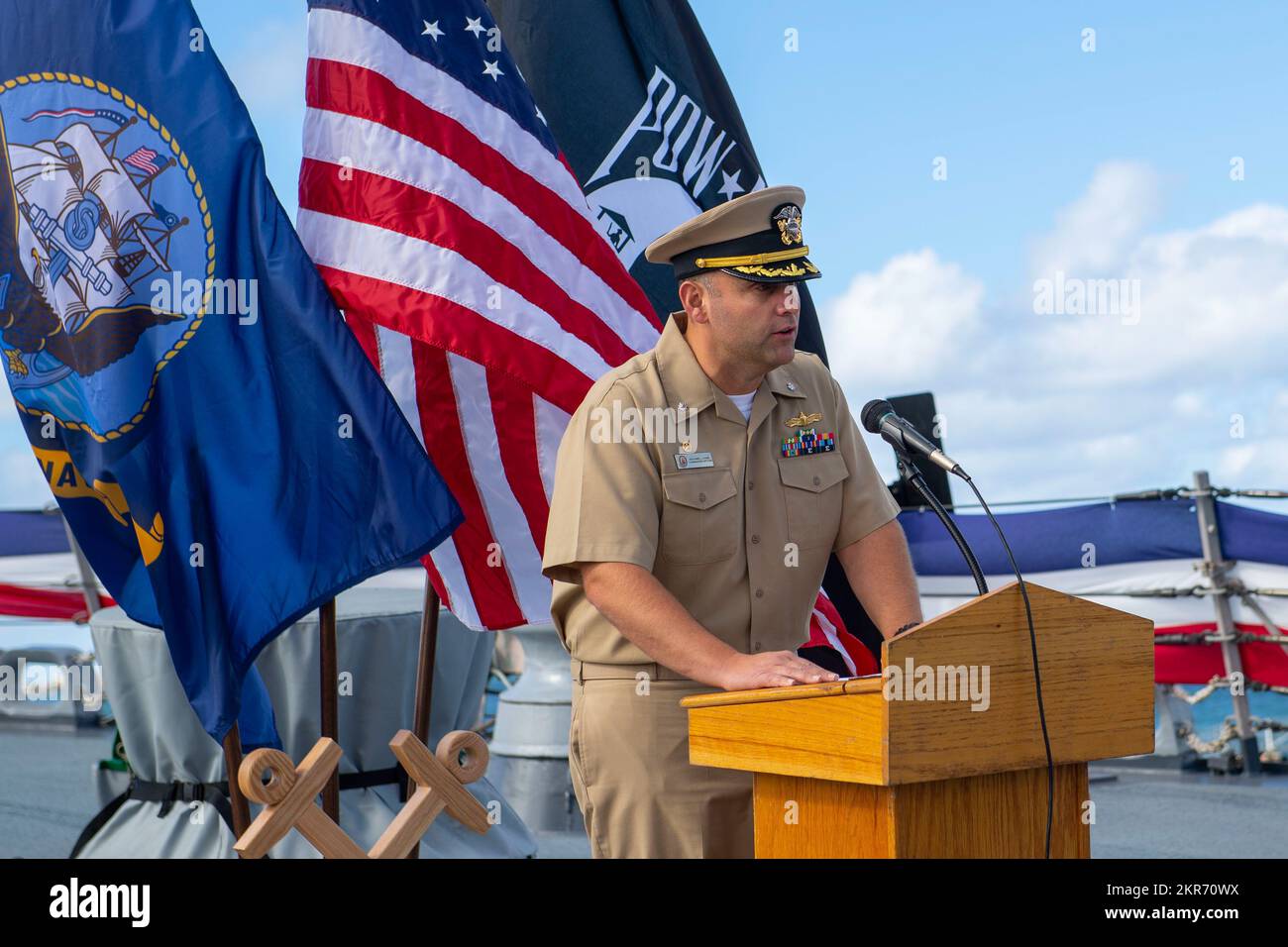 SAN DIEGO (Nov. 09, 2022) – Cmdr. Nathaniel J. Chase, commanding ...