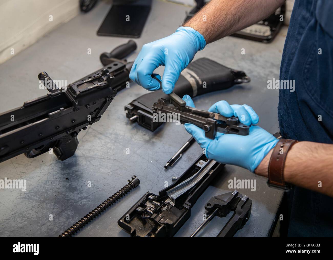 Master-at-Arms 2nd Class David Campbell, from Callaway, Maryland ...