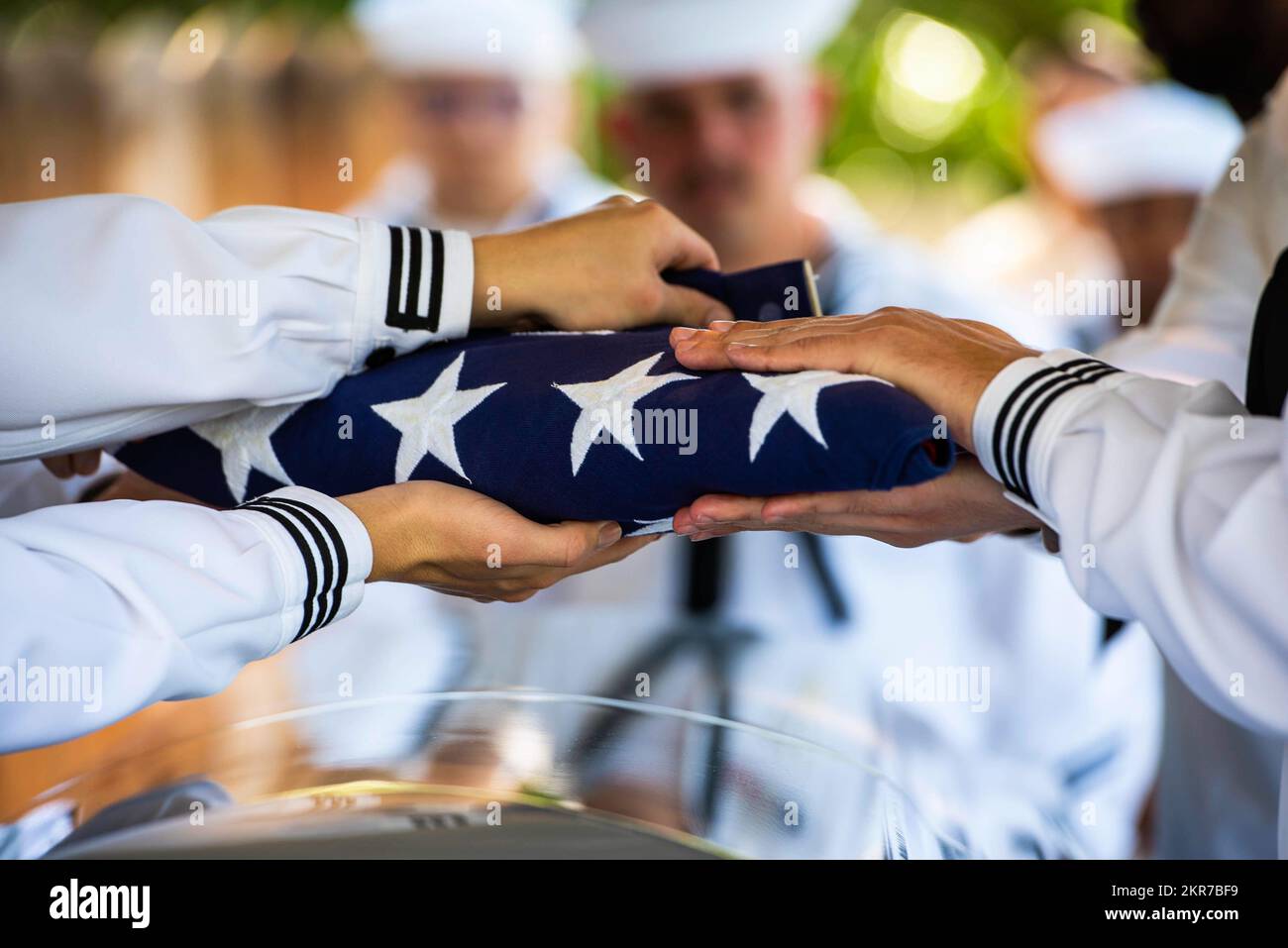 U.S. Navy Sailors assigned to Navy Region Hawaii and the Defense POW ...