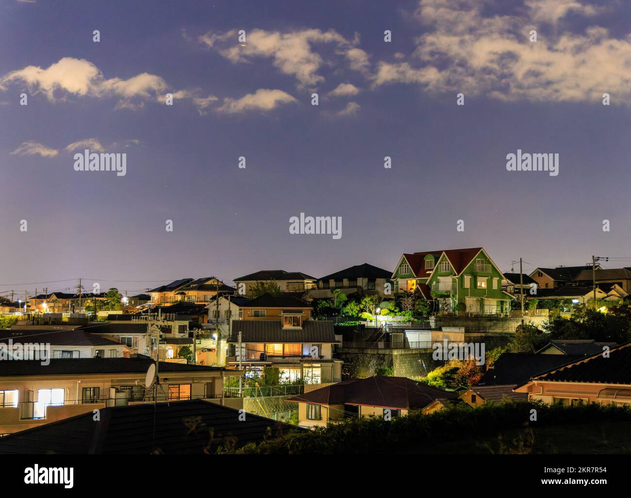Dense neighborhood hi-res stock photography and images - Alamy