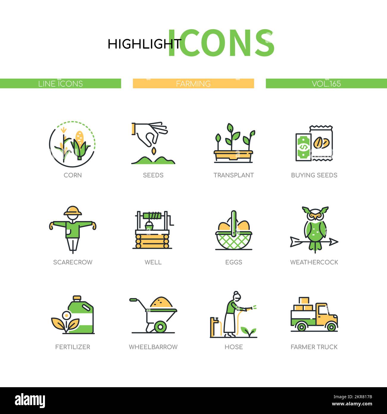 Scarecrow field crop farming Cut Out Stock Images & Pictures - Alamy