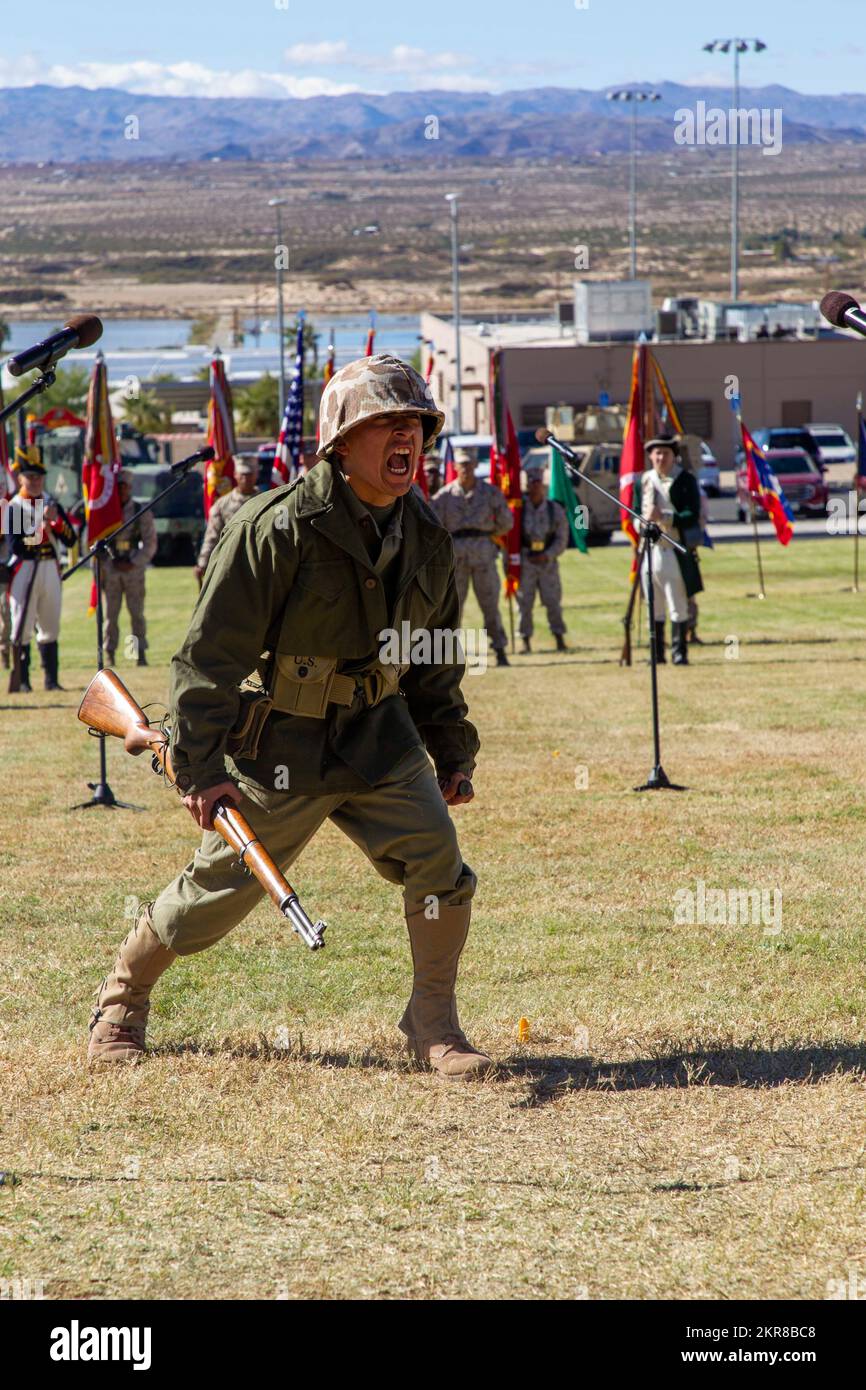 U.S. Marine Corps Lance Cpl. Manuel Montenegro, Headquarters Battalion ...
