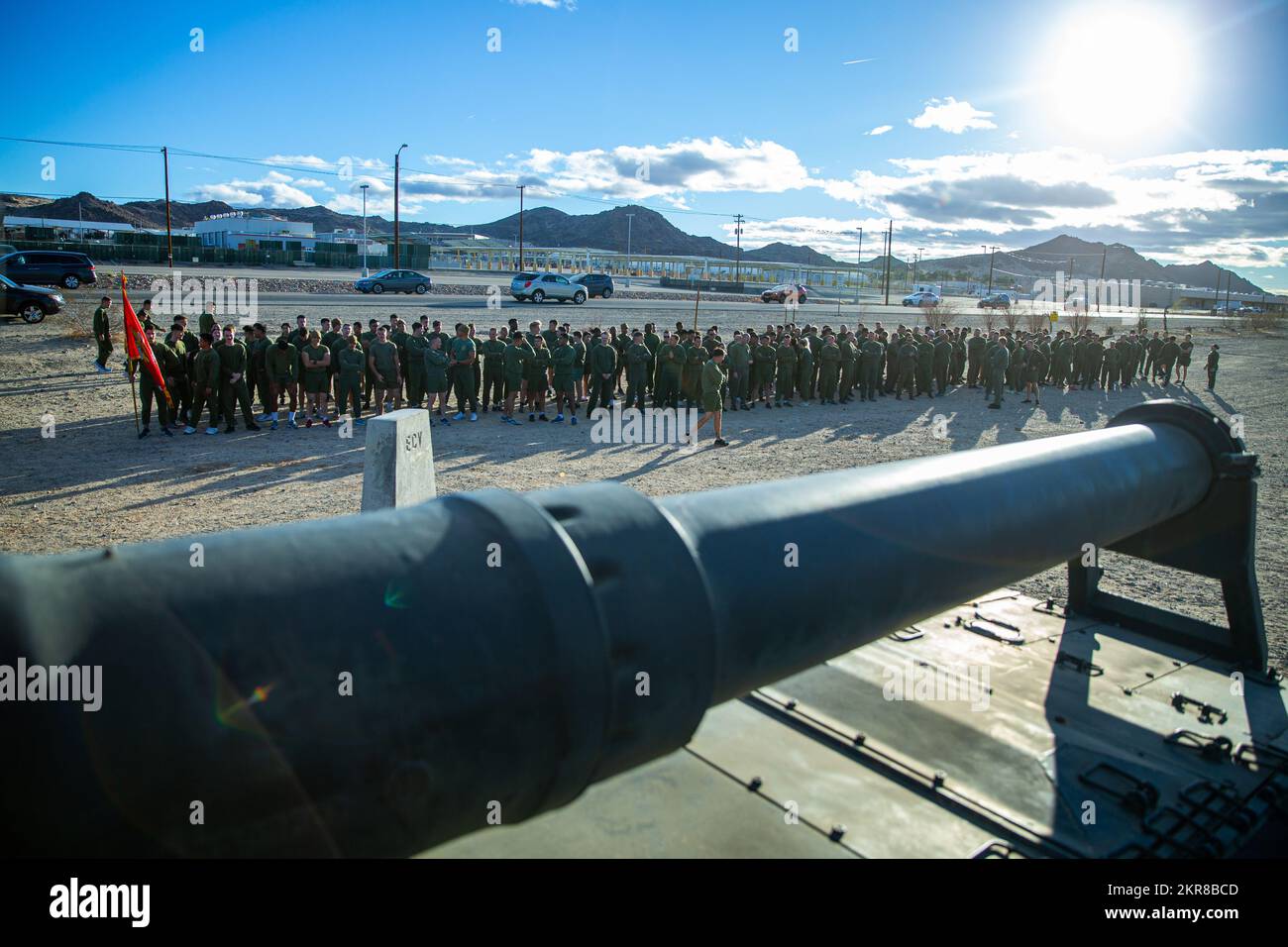 U.S. Marines with Headquarters Battalion, Marine Air Ground Task Force ...