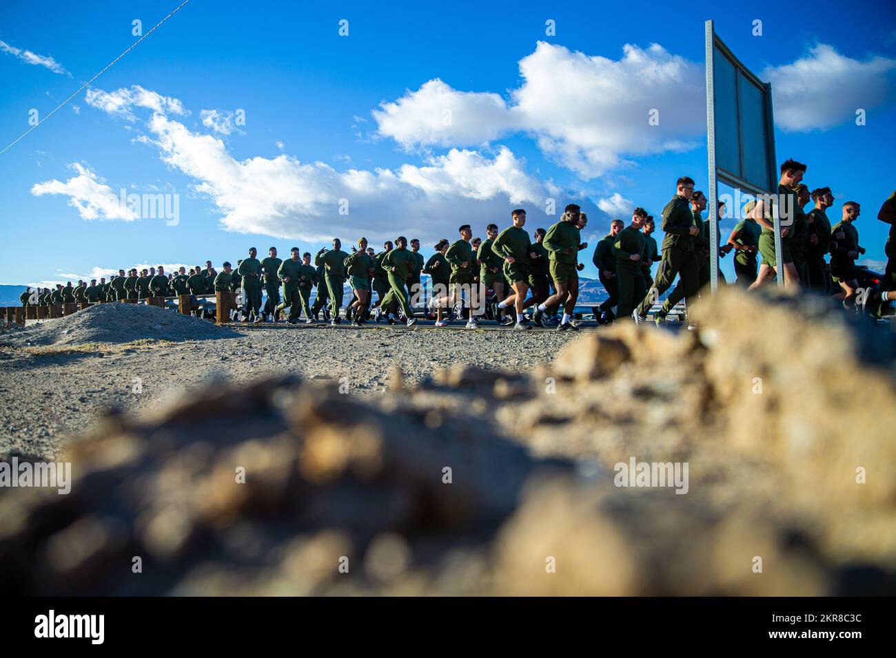U.S. Marines with Headquarters Battalion, Marine Air Ground Task Force ...