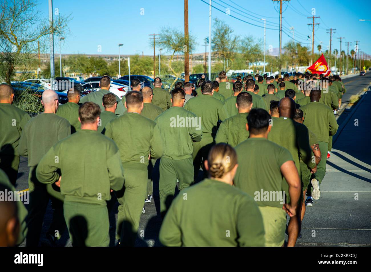 U.S. Marines with Headquarters Battalion, Marine Air Ground Task Force ...