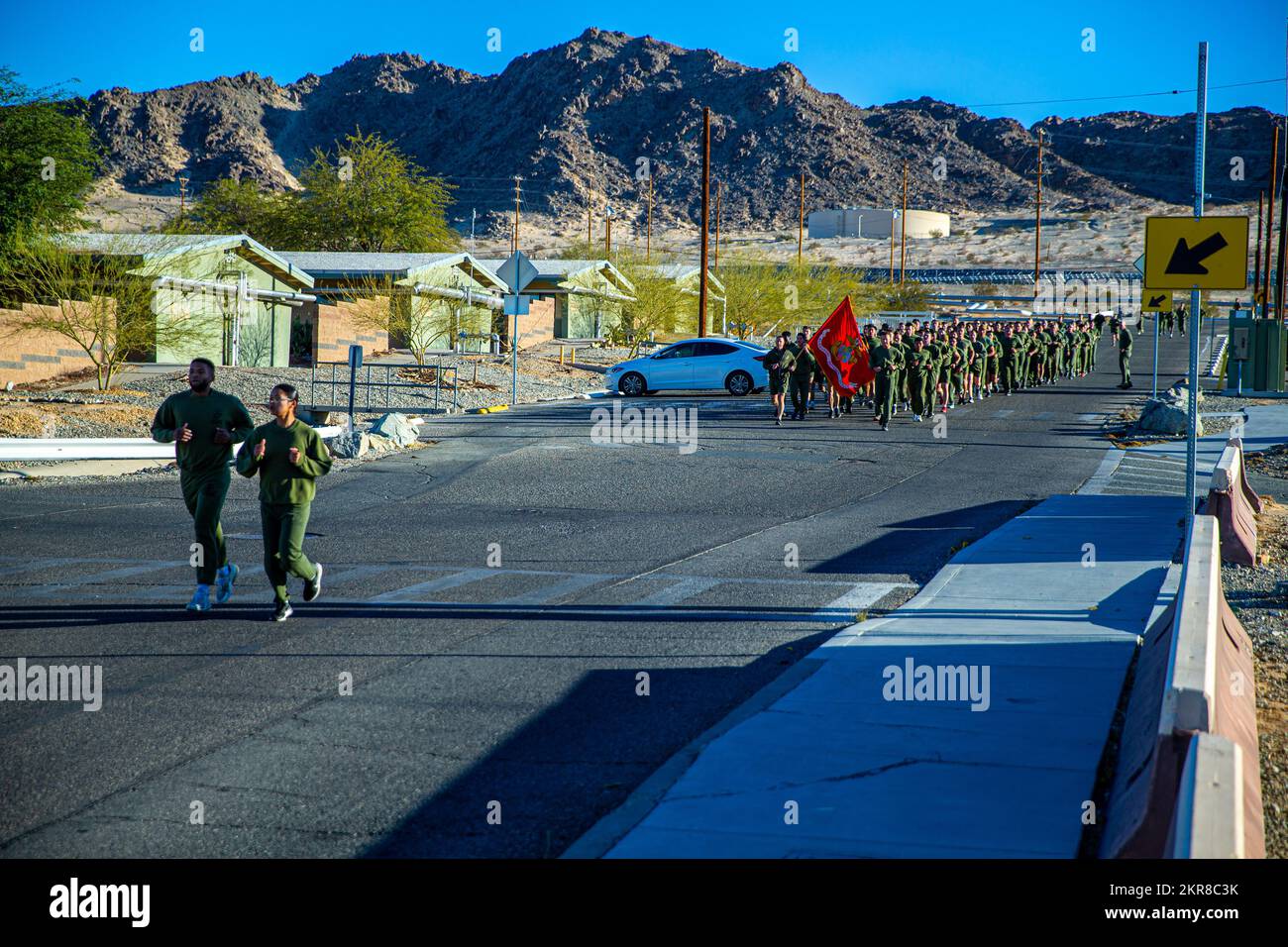 U.S. Marines with Headquarters Battalion, Marine Air Ground Task Force ...