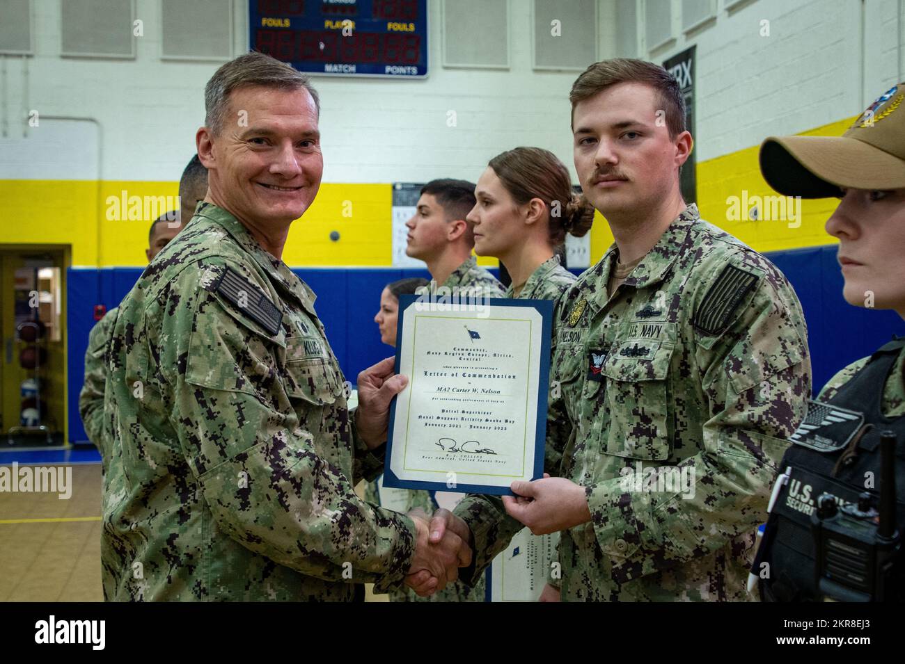 NAVAL SUPPORT ACTIVITY SOUDA BAY, Greece (Nov. 10, 2022) Master-at-Arms ...