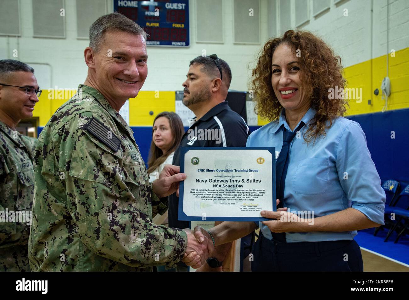 NAVAL SUPPORT ACTIVITY SOUDA BAY, Greece (Nov. 10, 2022) Capt. Odin ...