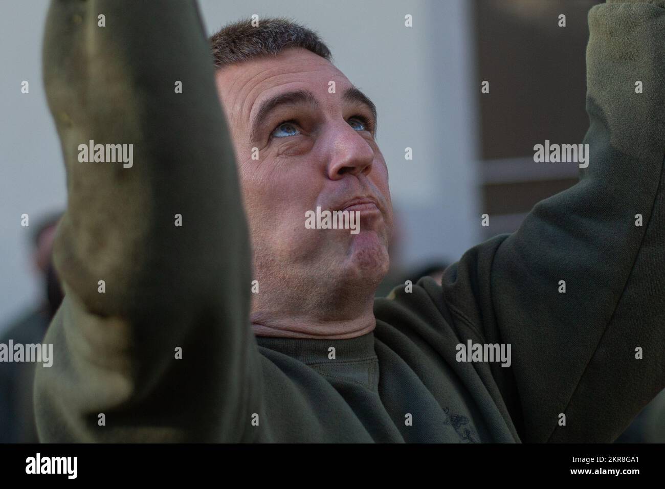 U.S. Marine with U.S. Marine Corps Forces Europe and Africa (MARFOREUR ...