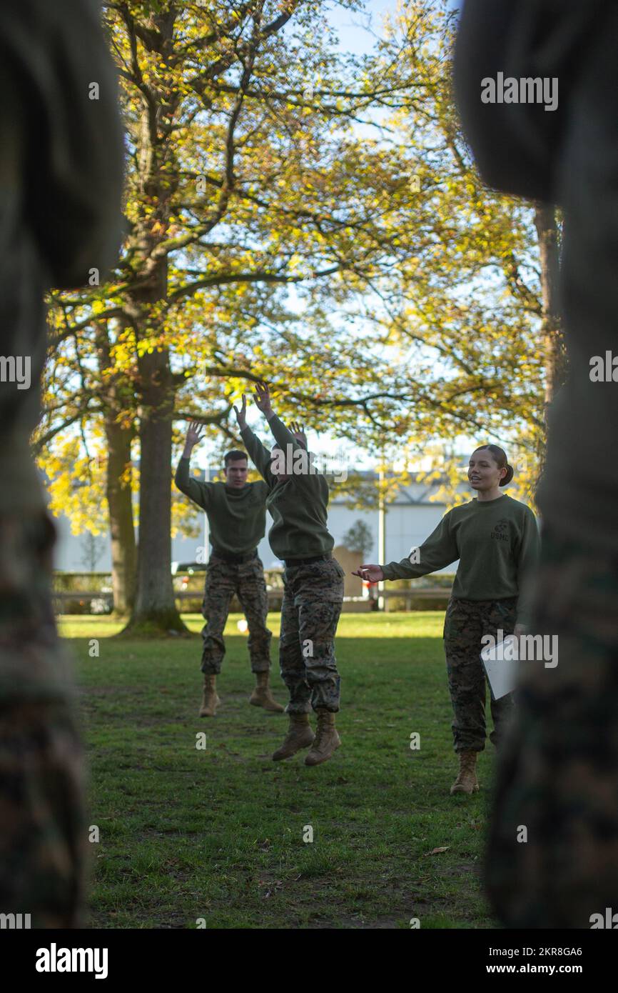 U.S. Marines with U.S. Marine Corps Forces Europe and Africa (MARFOREUR ...