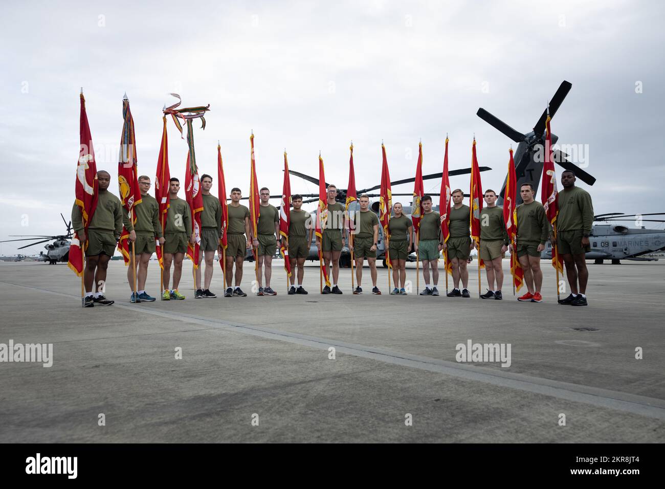 U.S. Marines with units across Marine Corps Air Station (MCAS) New ...