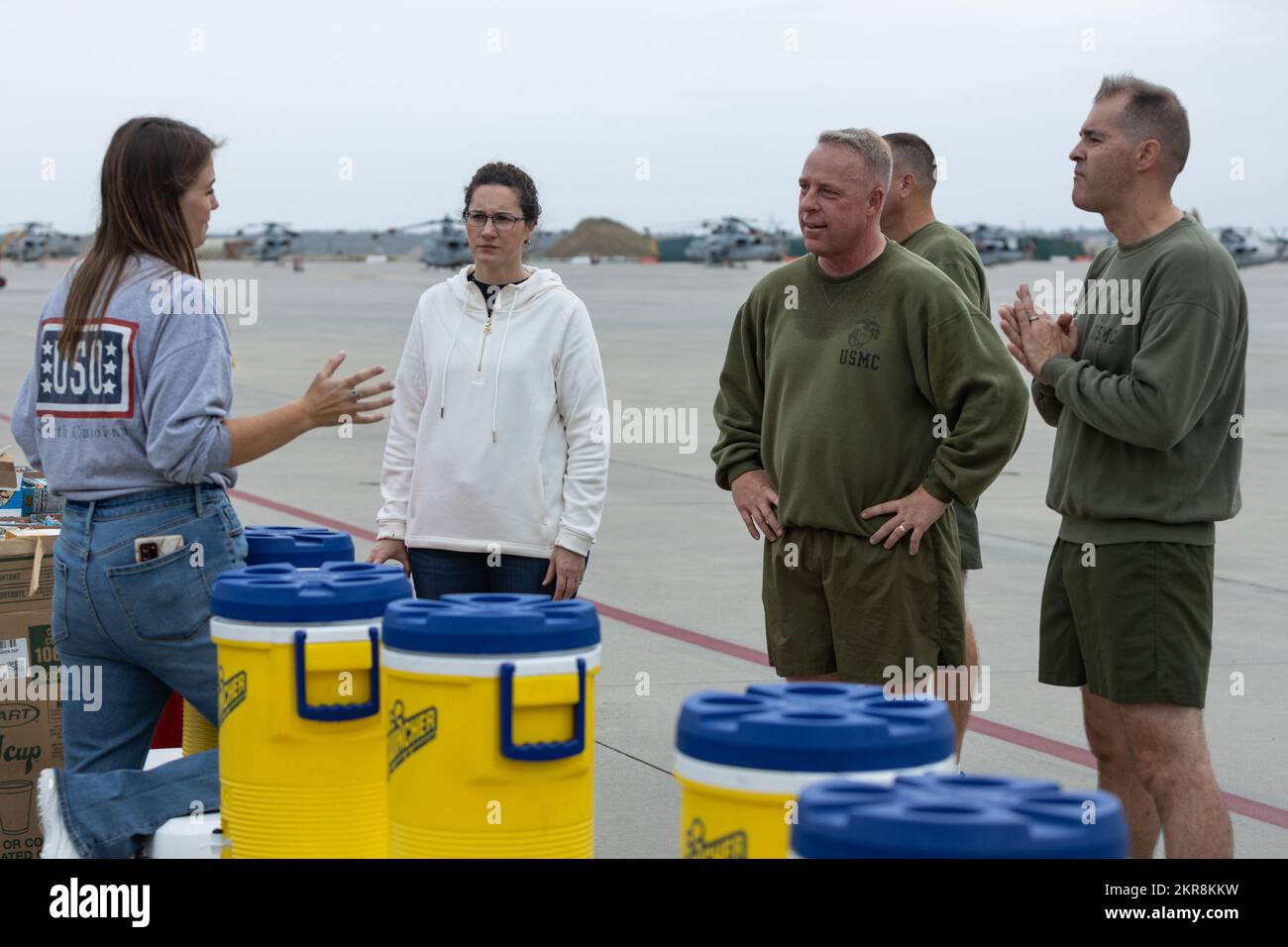 Megan Boggs, left, the Coastal Center Manager with the North Carolina ...