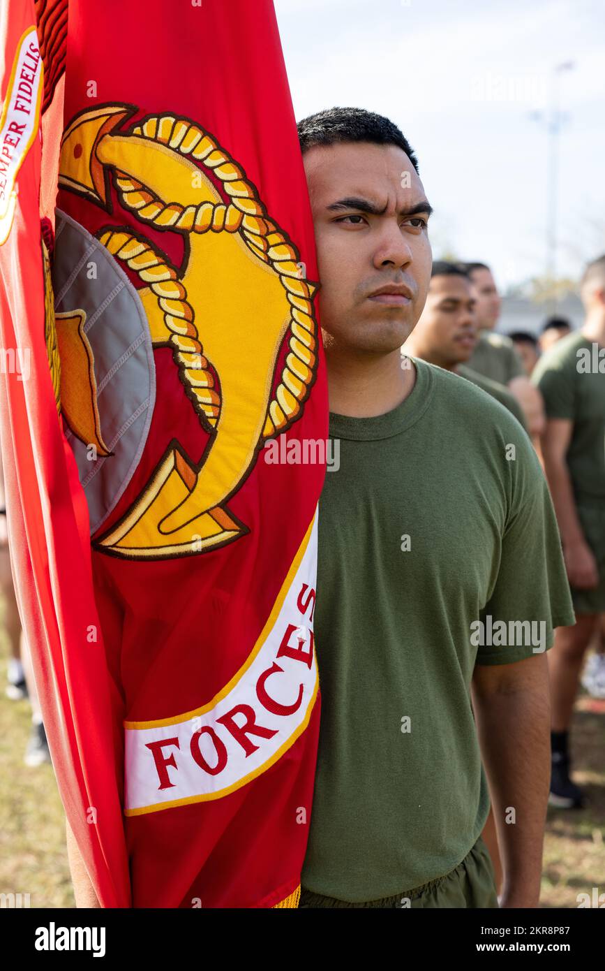 U.S. Marine Corps Cpl. Victor Gonzalez, an administrative specialist ...