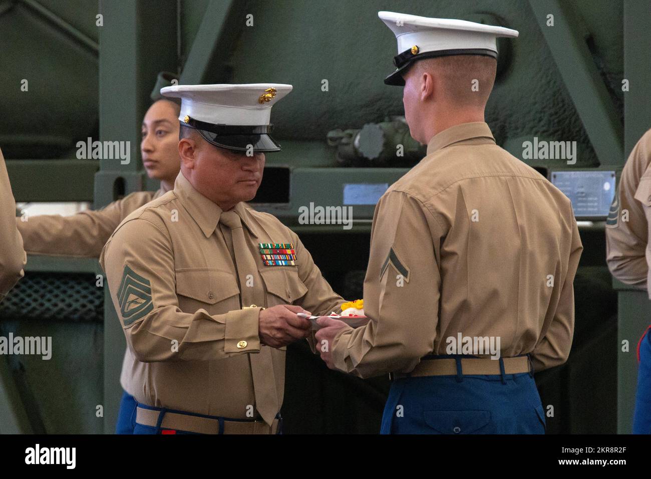 U.S. Marine Corps Gunnery Sgt. Douglas MenendezFlorez, the company ...