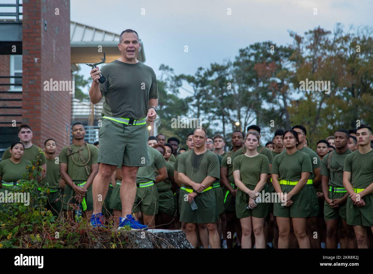 U.S. Marine Corps Col. Kyle G. Phillips, commanding officer of ...