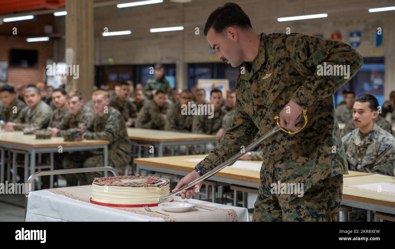 U.S. Marine Corps 1st Lieutenant Anthony Vandiver, a logistics officer ...