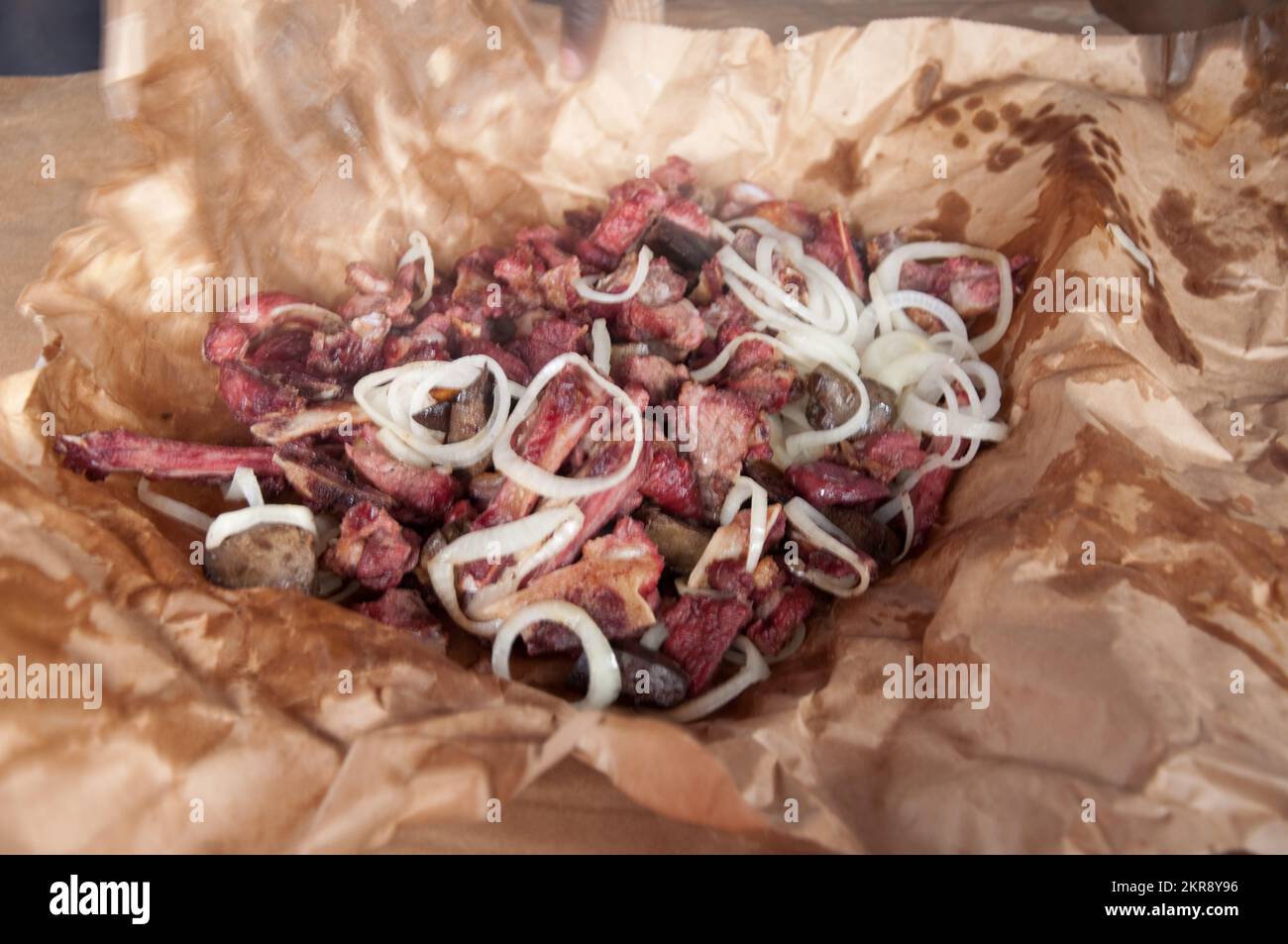 Goat meat cooked hi-res stock photography and images - Alamy