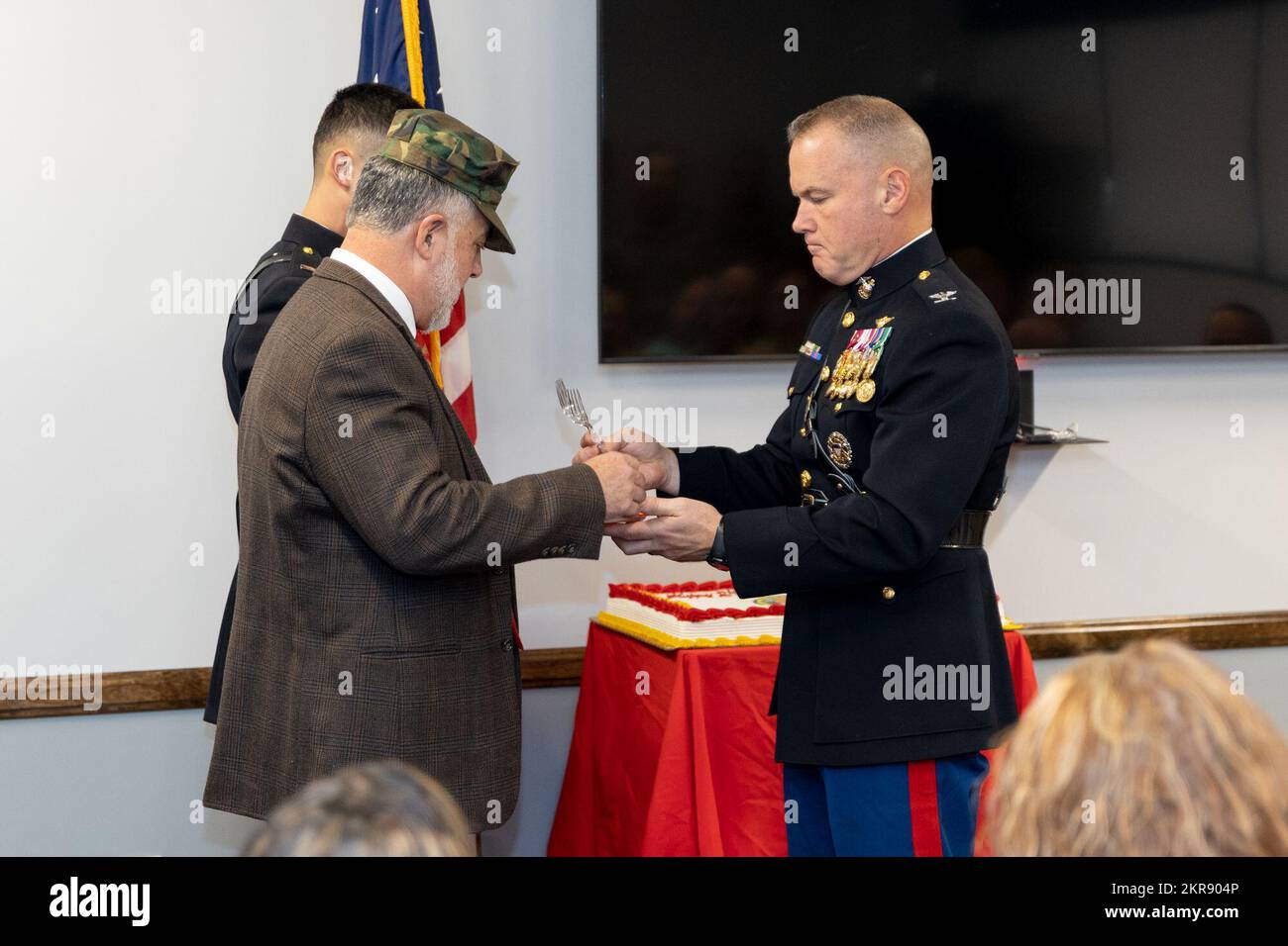 The Naval Safety Command celebrated the 247th Marine Corps birthday at ...