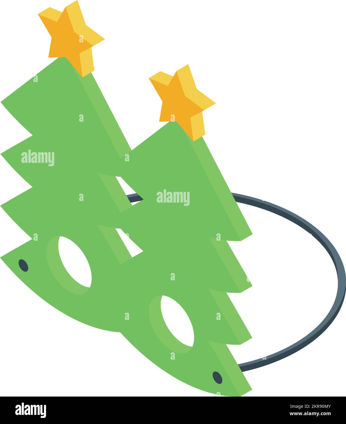 Fir tree photo Stock Vector Images - Alamy