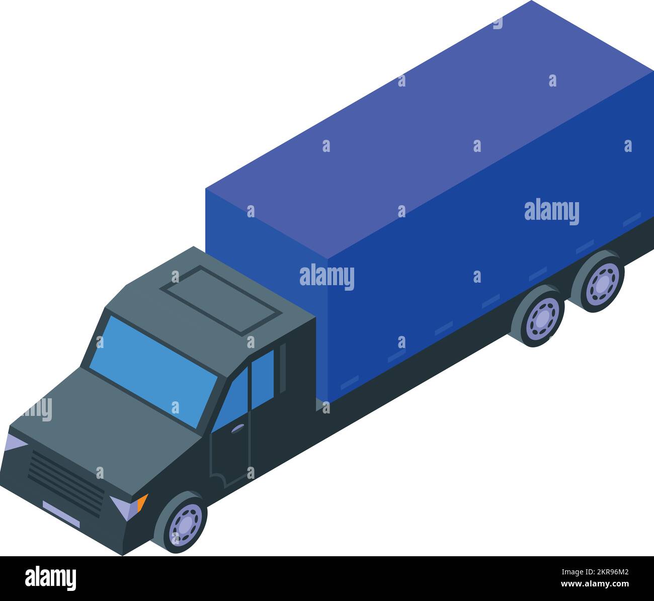 Glass factory truck icon isometric vector. Window production. Molten ...