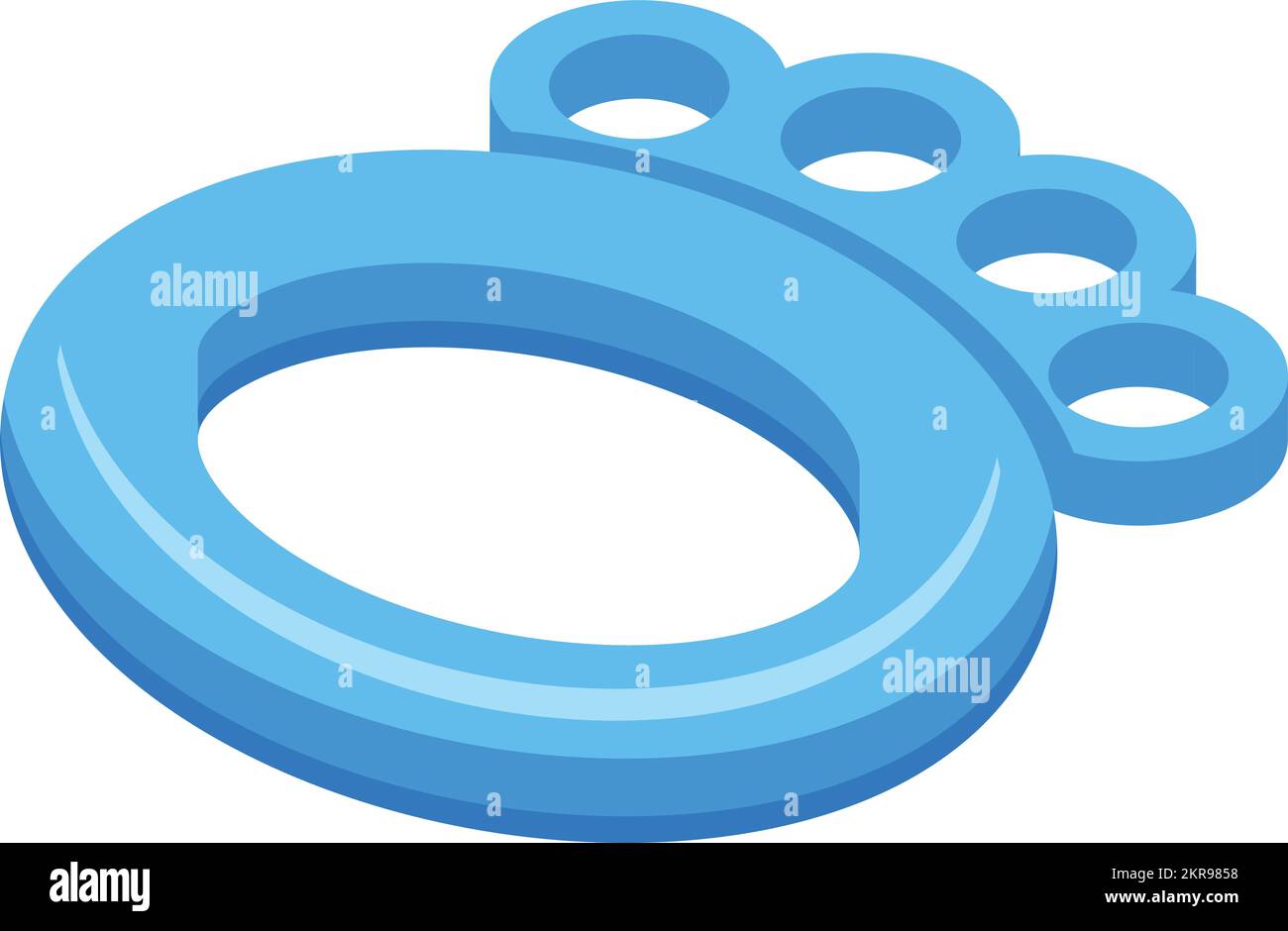 Arm fit espander icon isometric vector. Fitness gym. Elastic trainer ...