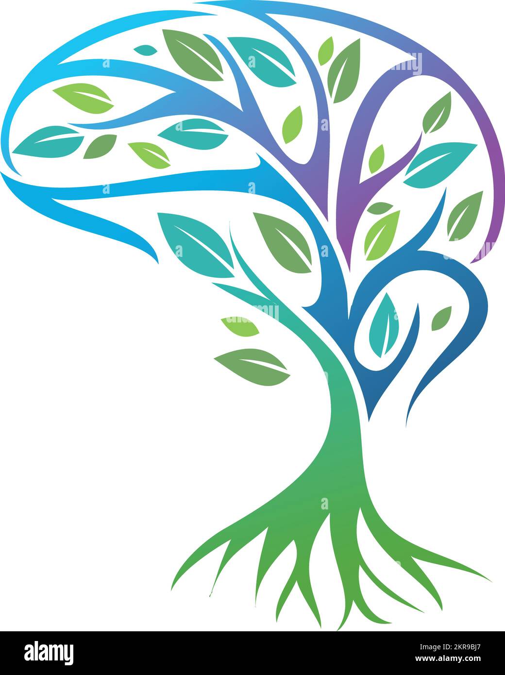 Abstract brain logo design, Logotype for neurology, psychology ...