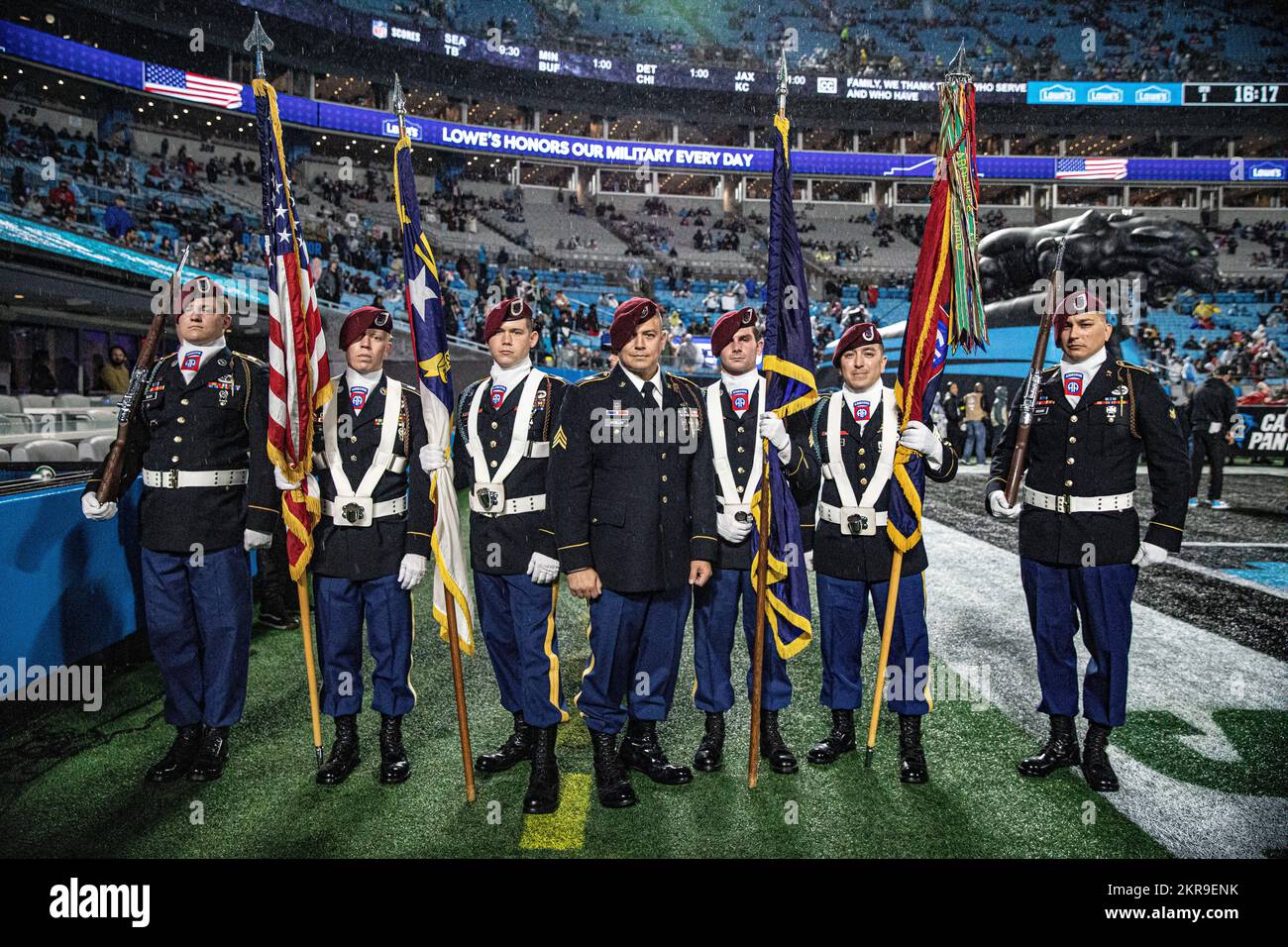 The 82nd Airborne Division's Color Guard and All American Chorus ...