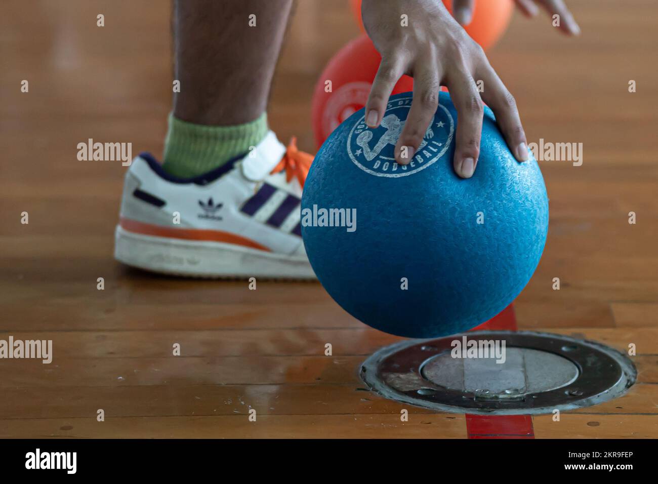 A service member of the 102nd nuclear, biological, and chemical company ...
