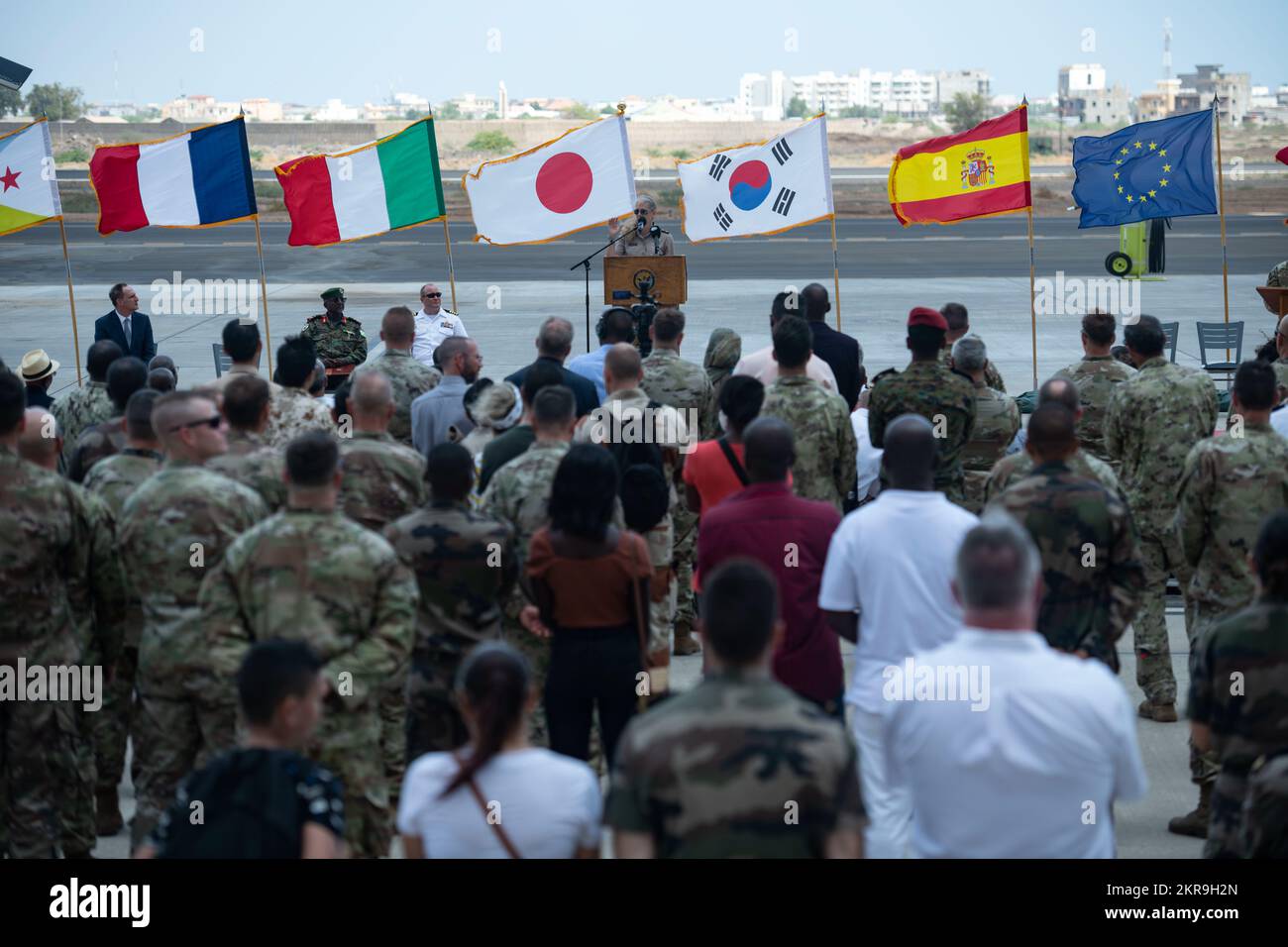 U.S. Army Maj. Gen. Jami Shawley, commanding general of Combined Joint ...