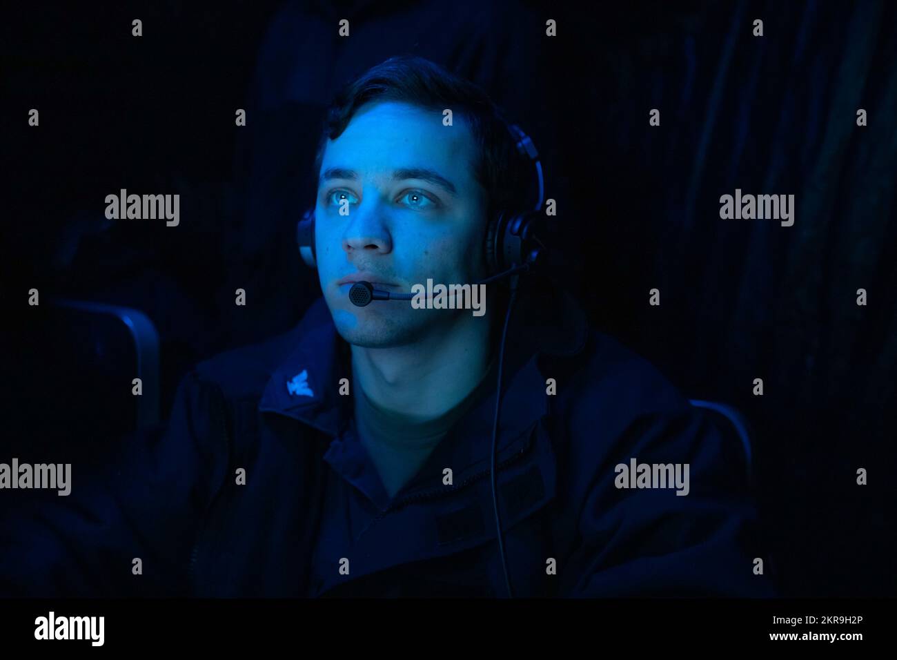 Fire Controlman 3rd Class Tyler Melton participates in a Tomahawk Land ...