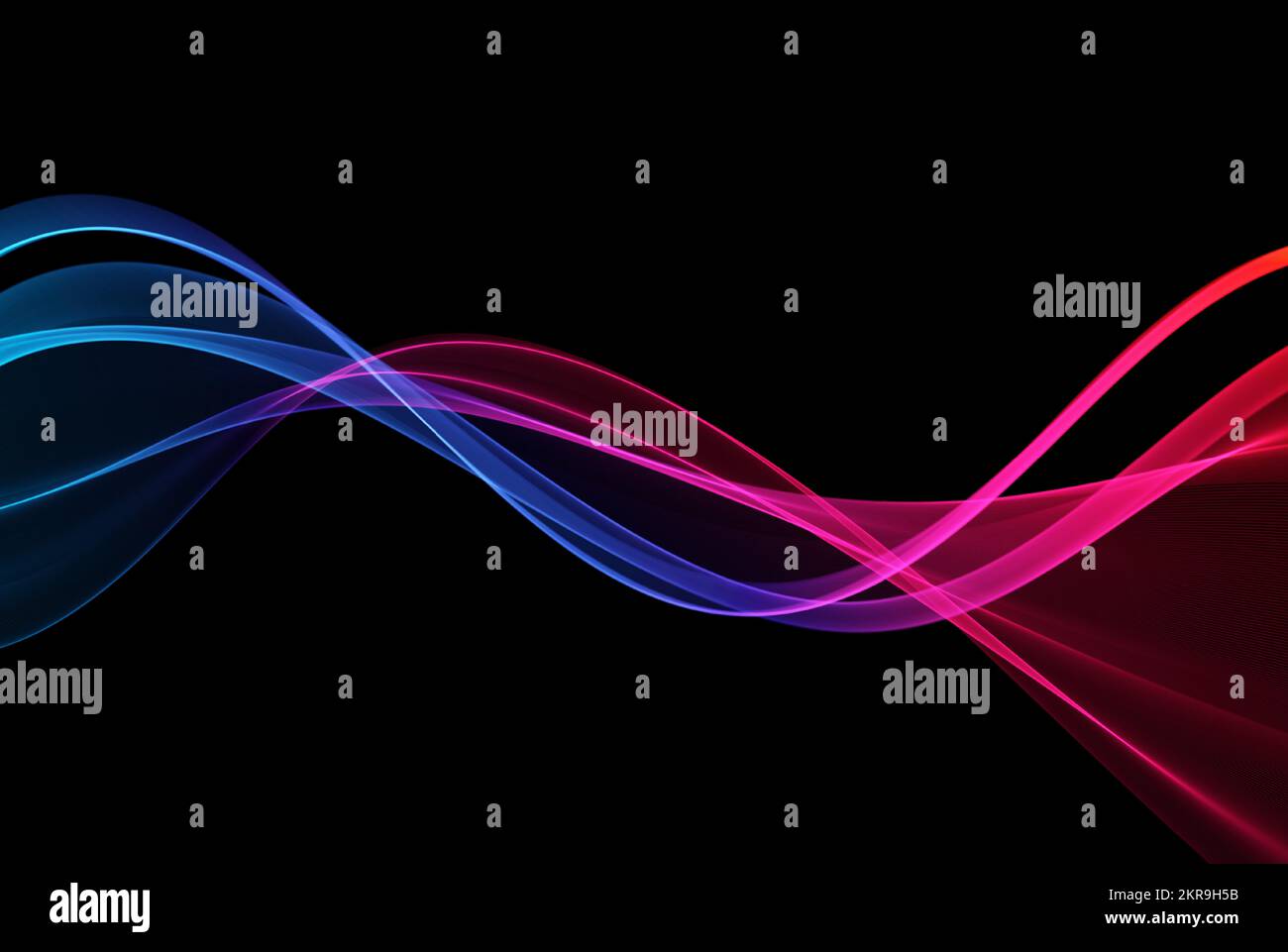 Smooth flow transparent wave smoky wave. Transparent abstract waves ...