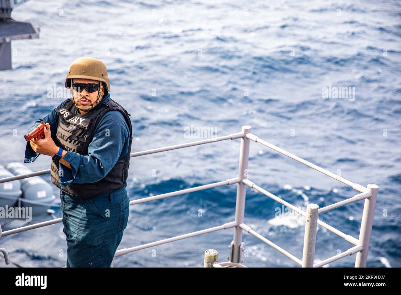 PHILIPPINE SEA (Nov. 10, 2022) Seaman Apprentice Eric Taylor, from ...