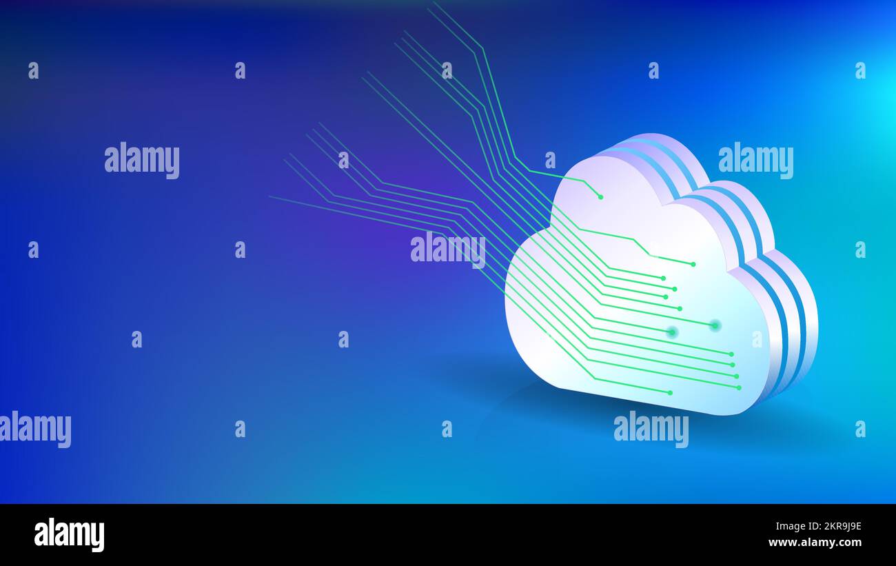 Business background with cloud technologies concept. Blue and orange ... Business background with cloud technologies concept. Blue and orange ...