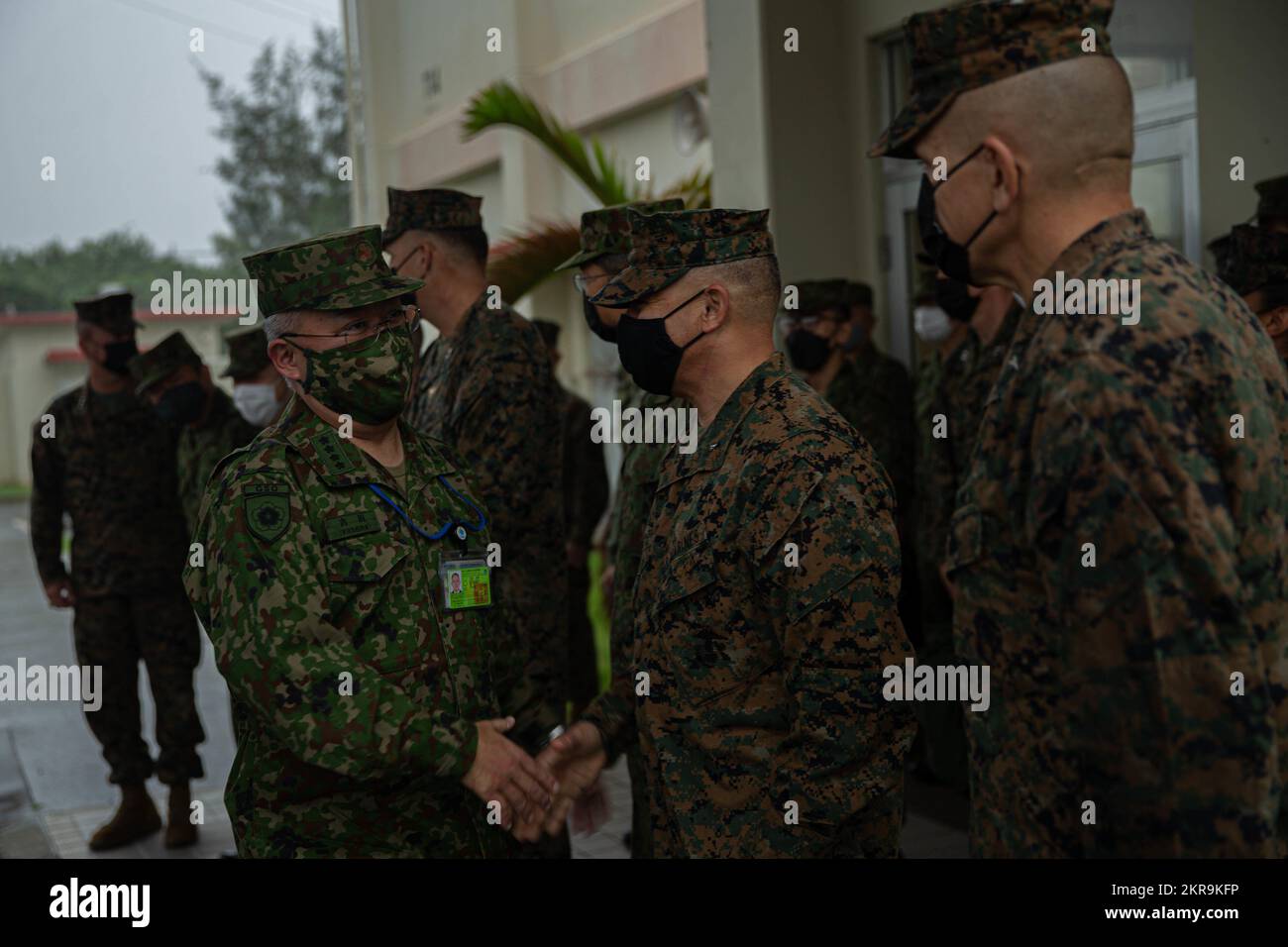U.S. Marine Corps Brig. Gen. Adam L. Chalkley, commanding general of ...
