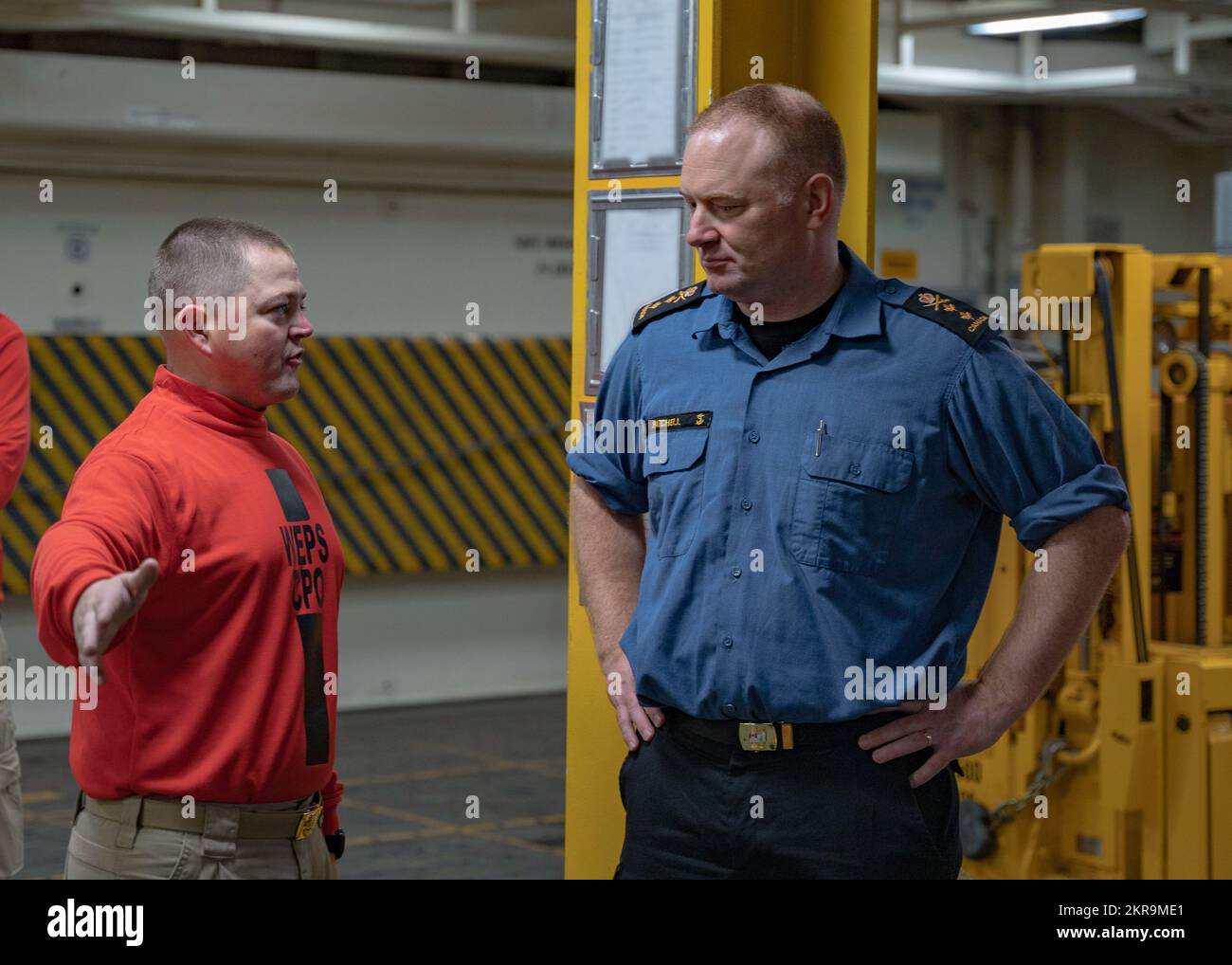ATLANTIC OCEAN (Nov. 10, 2022) Canadian Rear Adm. David Patchell, vice ...