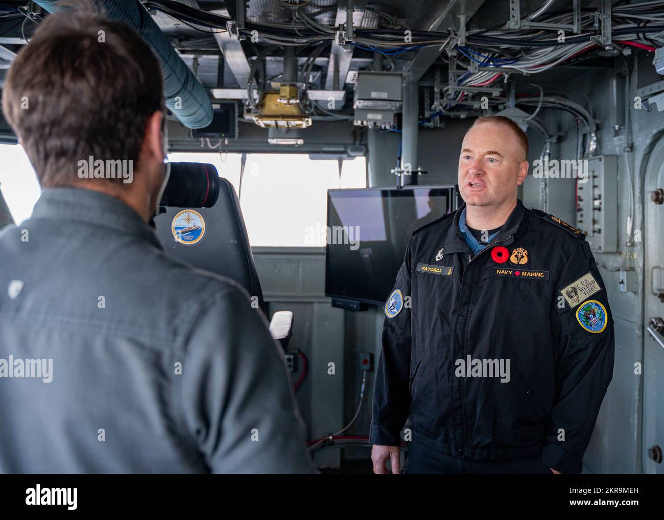 ATLANTIC OCEAN (Nov. 10, 2022) Canadian Rear Adm. David Patchell, vice ...