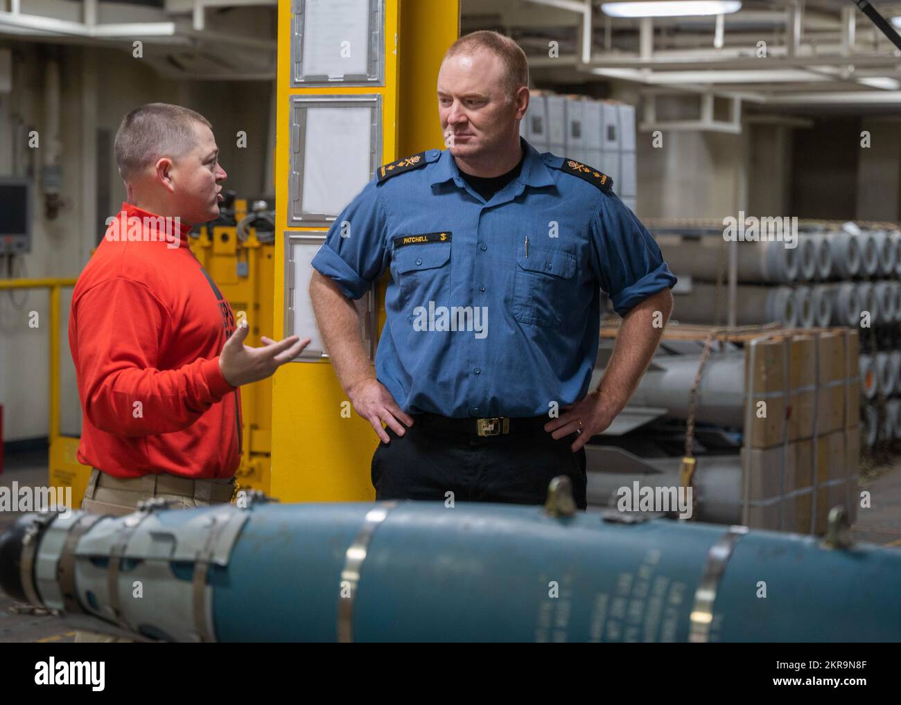 ATLANTIC OCEAN (Nov. 10, 2022) Canadian Rear Adm. David Patchell, vice ...