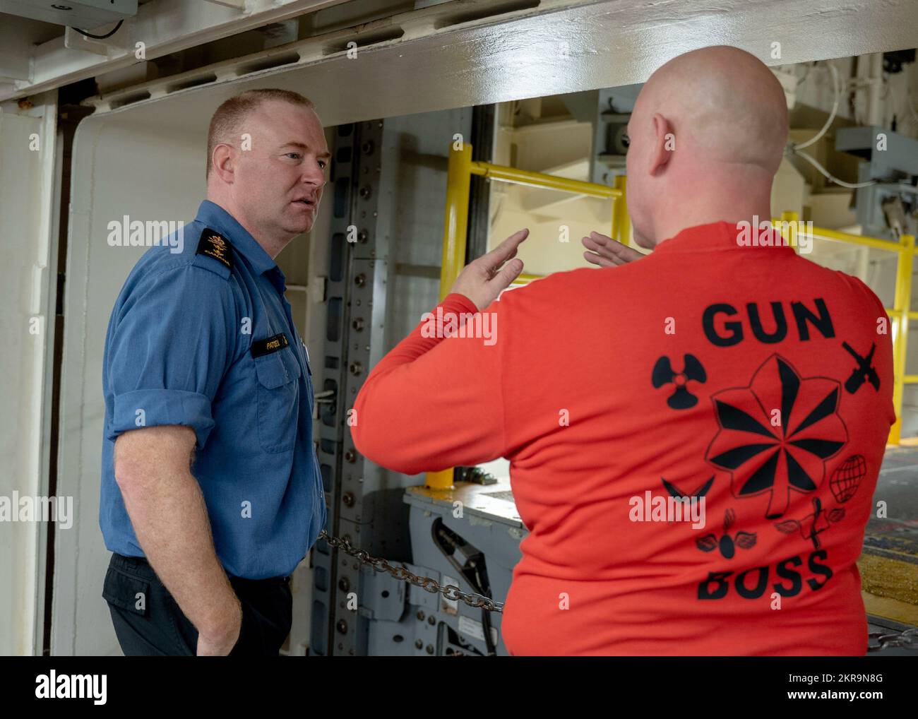 ATLANTIC OCEAN (Nov. 10, 2022) Canadian Rear Adm. David Patchell, vice ...